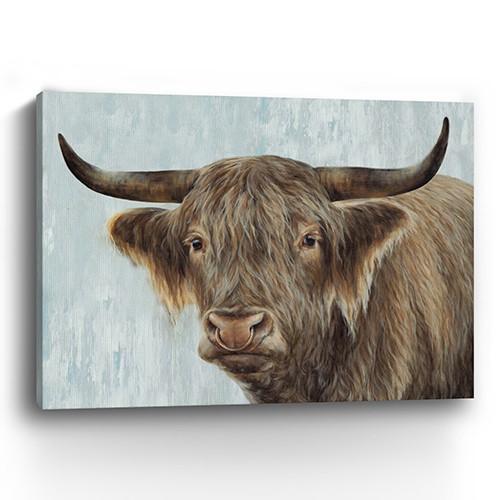 40" x 30" Bold No Bull Canvas Wall Art - Cave Supplies