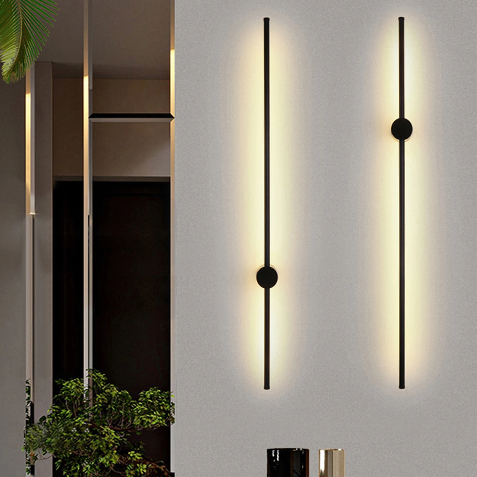 Modern Linear LED Strip Wall Lamp - Cave Supplies