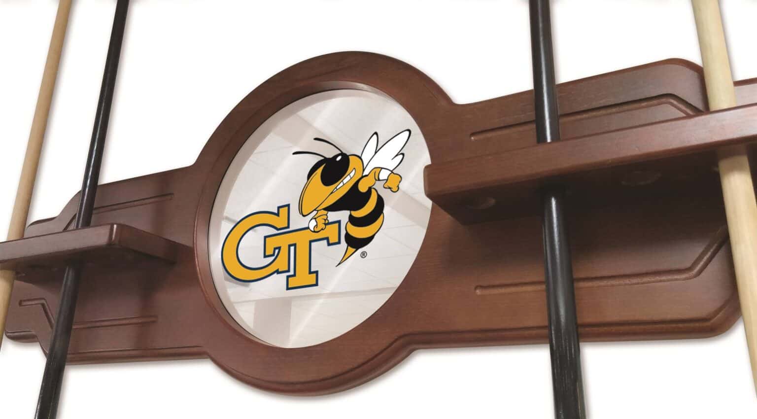 Georgia Tech Navajo Logo Cue Rack - Cave Supplies