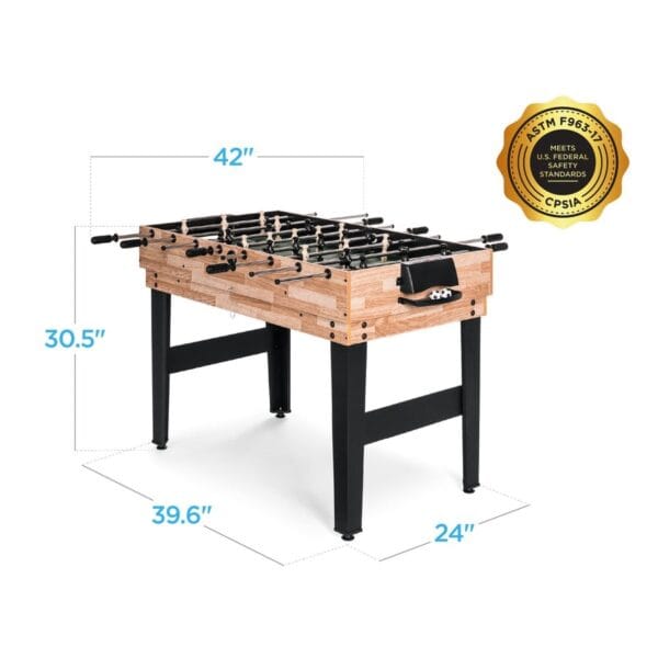 10-in-1 Multi-Game Table Pool Foosball Ping Pong Chess (Set) - Cave ...