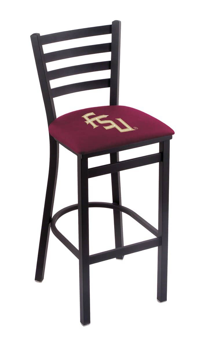 Florida State University 25-Inch Stationary Counter Stool w/ Black ...