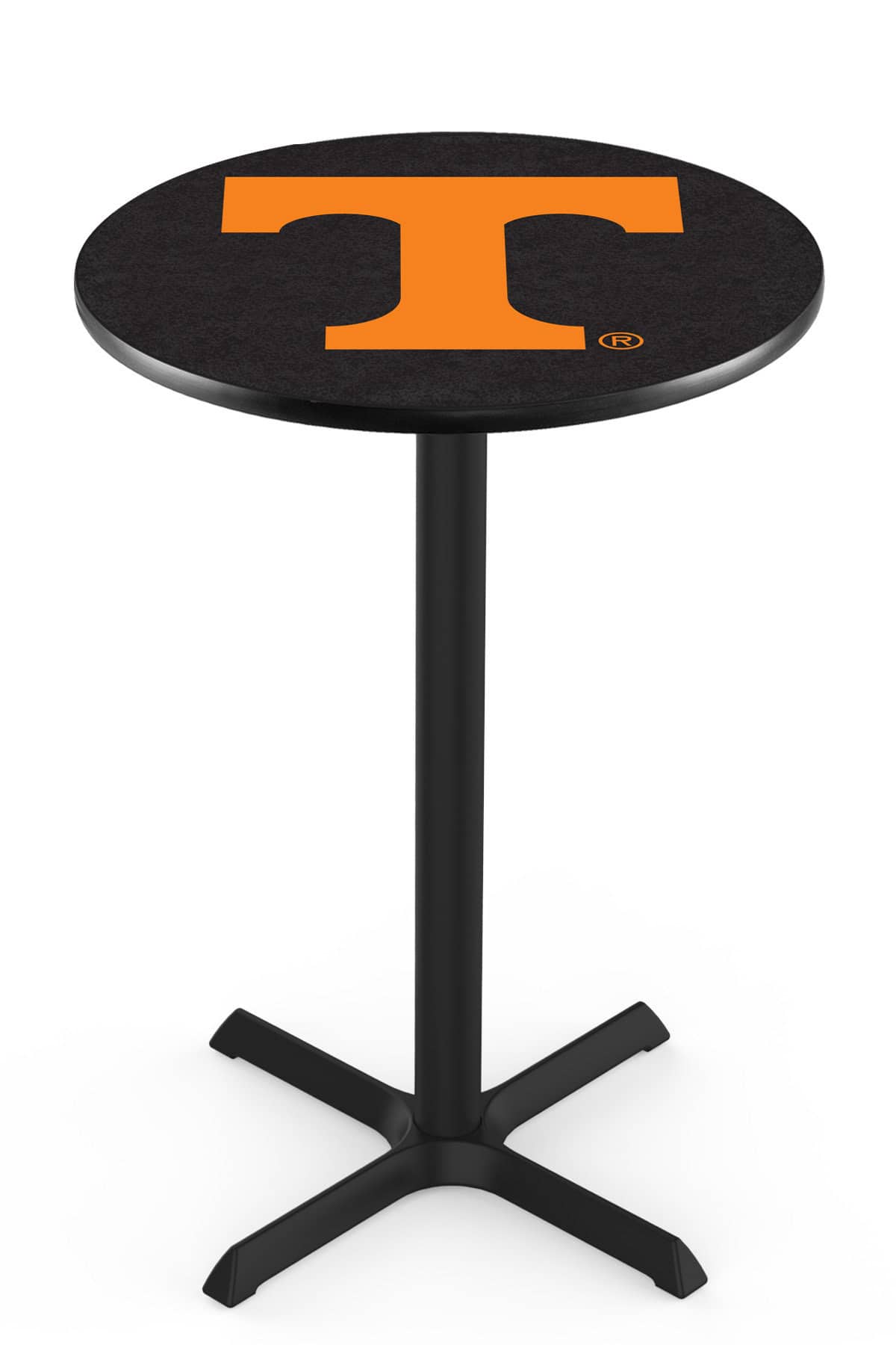 University of Tennessee 42-Inch Pub Table with 36-Inch Top, Cross Base ...