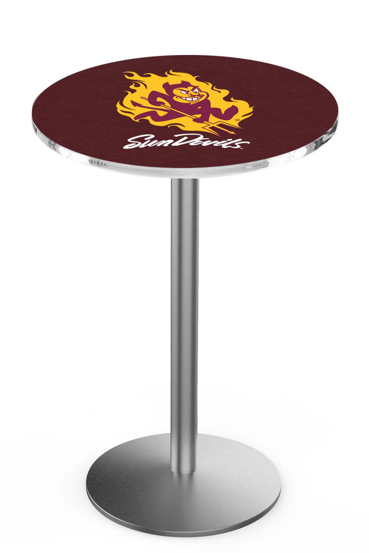 Arizona State University (Sparky) 42-Inch Pub Table with 36-Inch Top ...