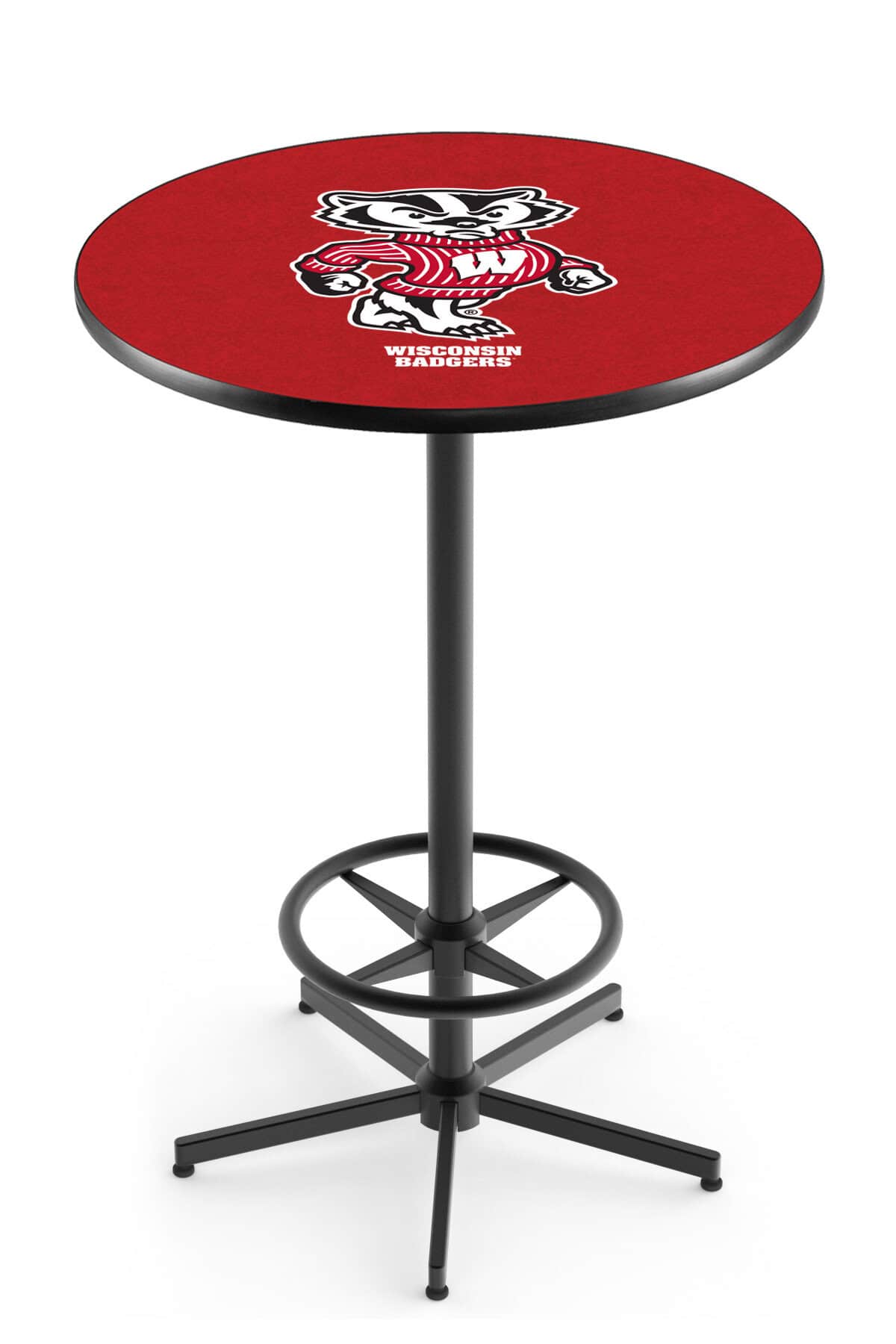 University of Wisconsin (Badger) 42-Inch Pub Table with 30-Inch Top ...