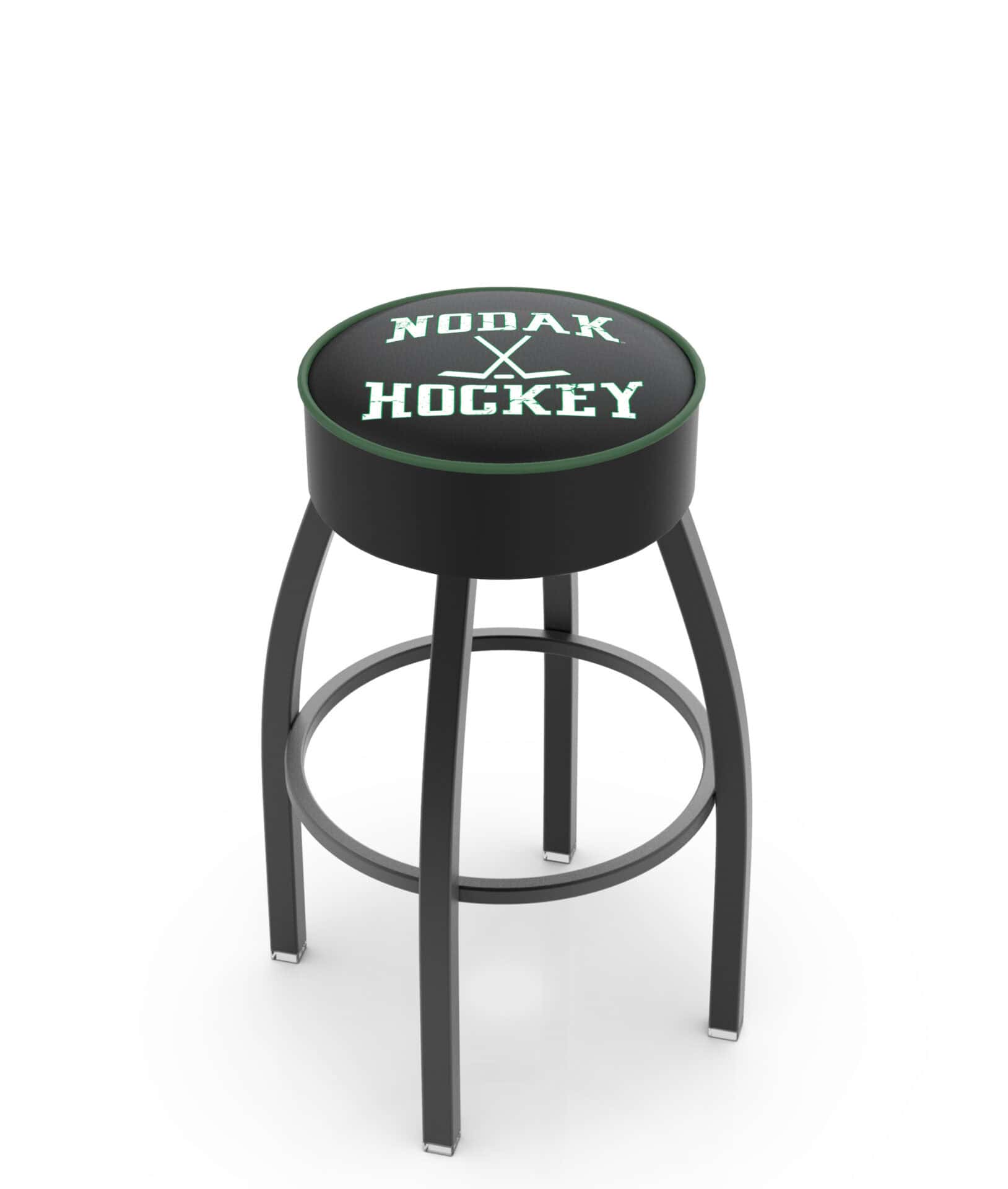 University of North Dakota (Hockey) 30-Inch Swivel Backless Bar Stool w ...