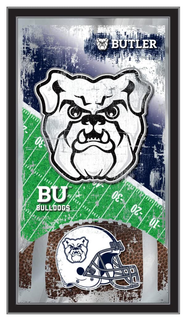 Butler University 15x26 Football Wall Mirror - Cave Supplies