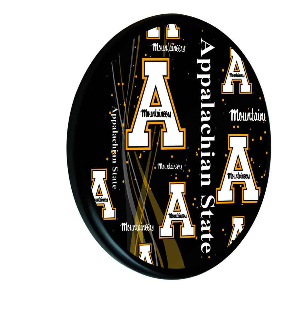 Appalachian State University Black Digitally Printed Wood Sign Wall Art ...