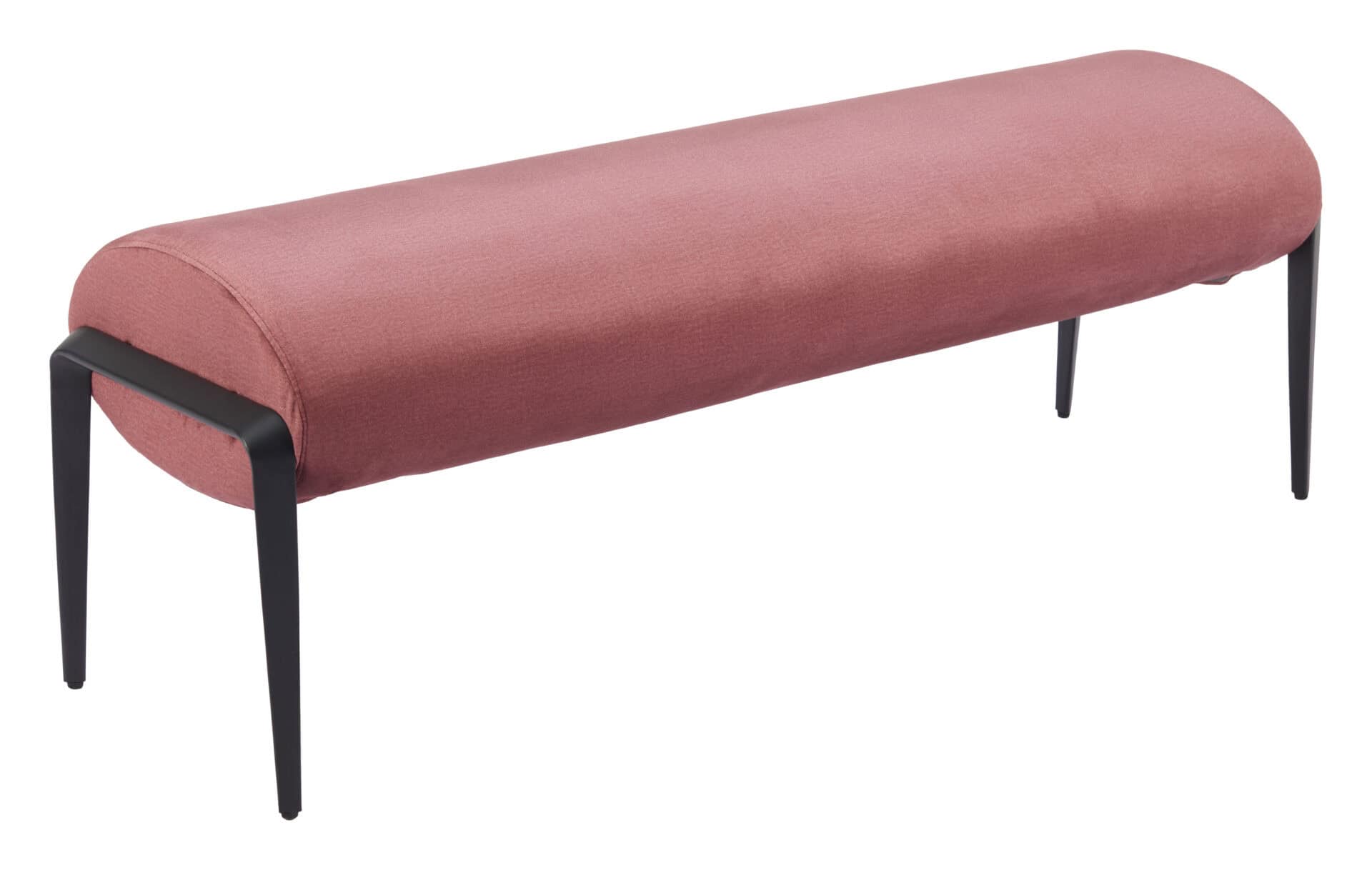 Modern Velvet Bench with Steel Frame and Rubber Feet Protection - Cave ...