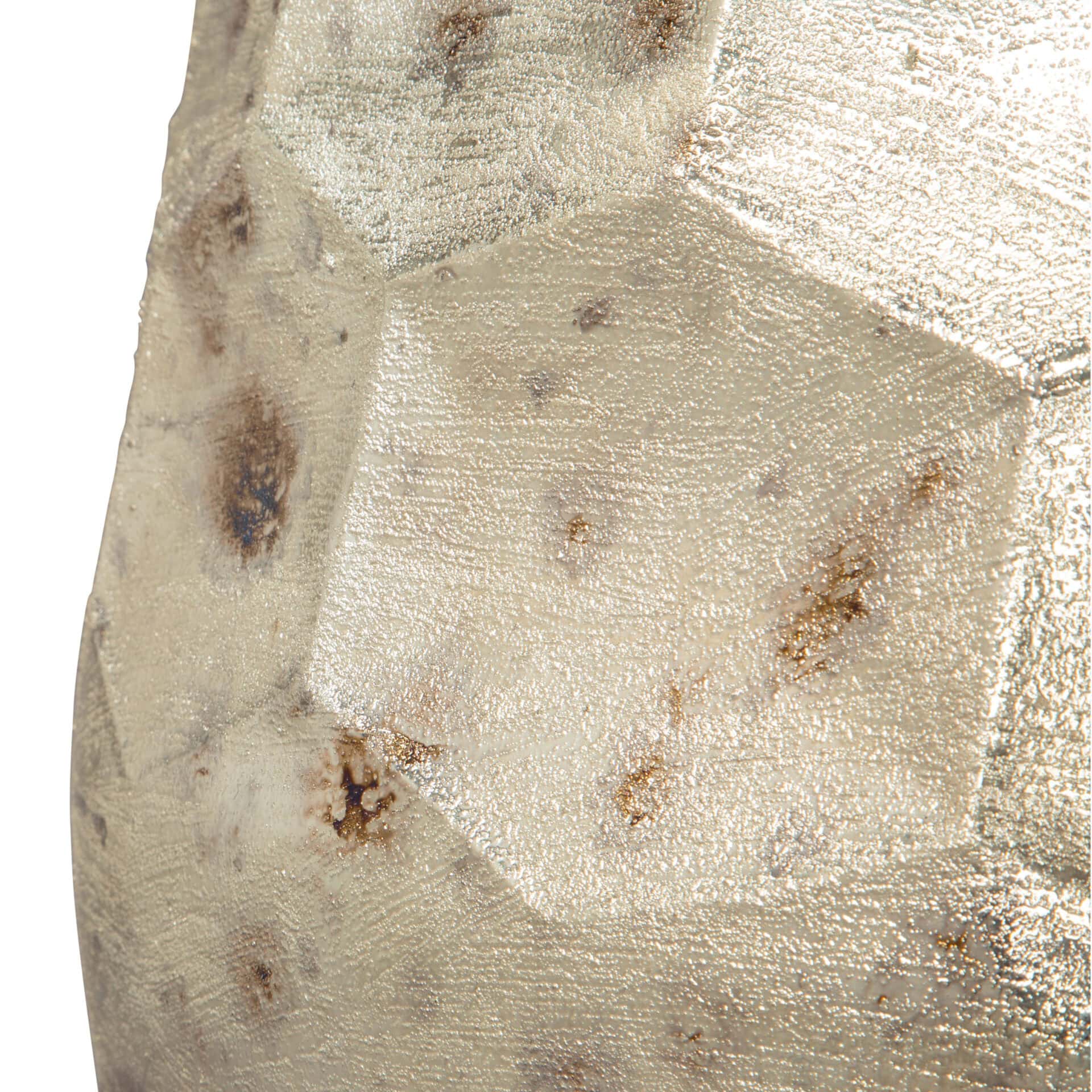 Antique Beige Round Side Table with Hand-Finished Versatile Design ...