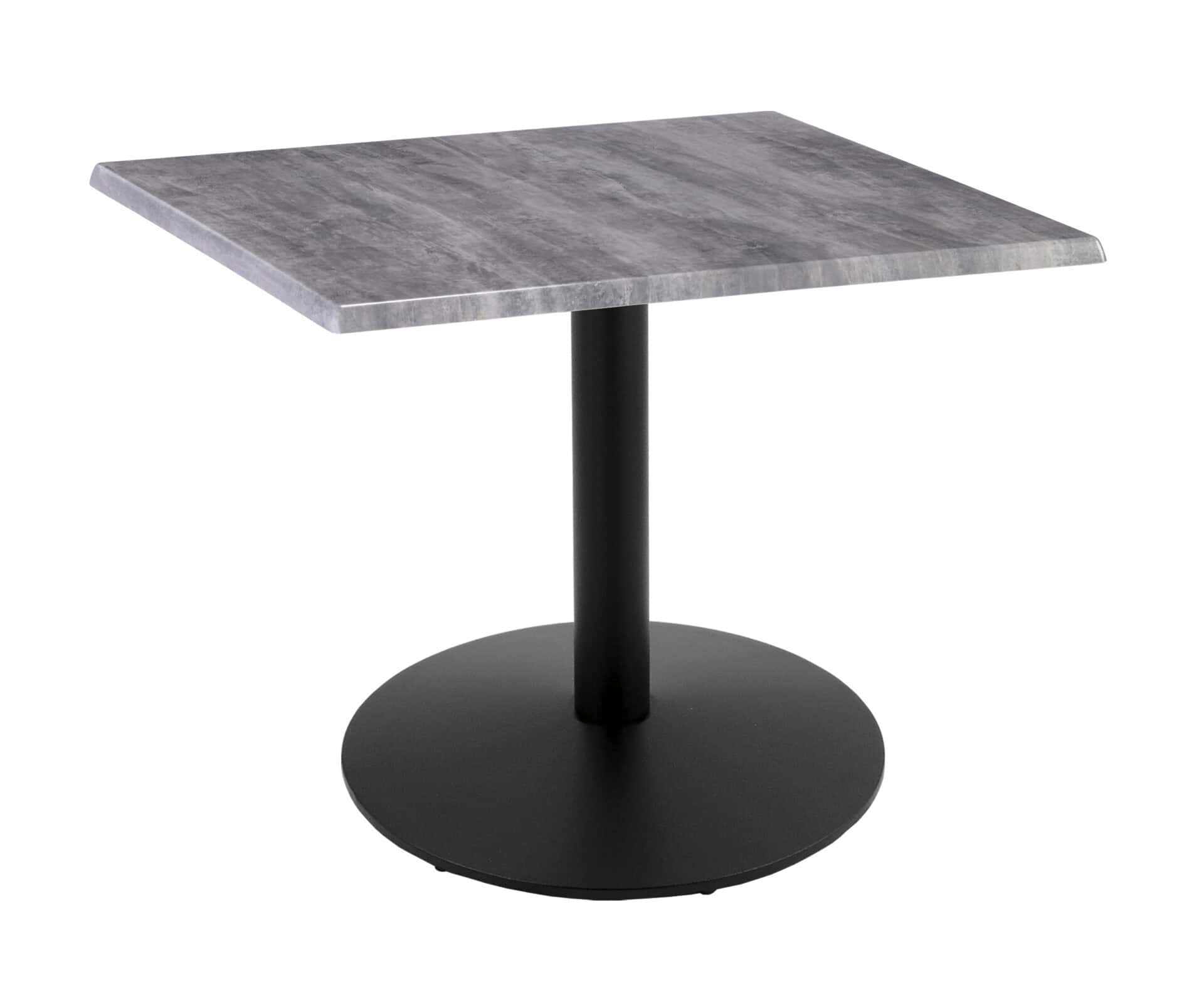 30-Inch Tall Indoor/Outdoor Table with 30 x 30-Inch Diameter Greystone ...