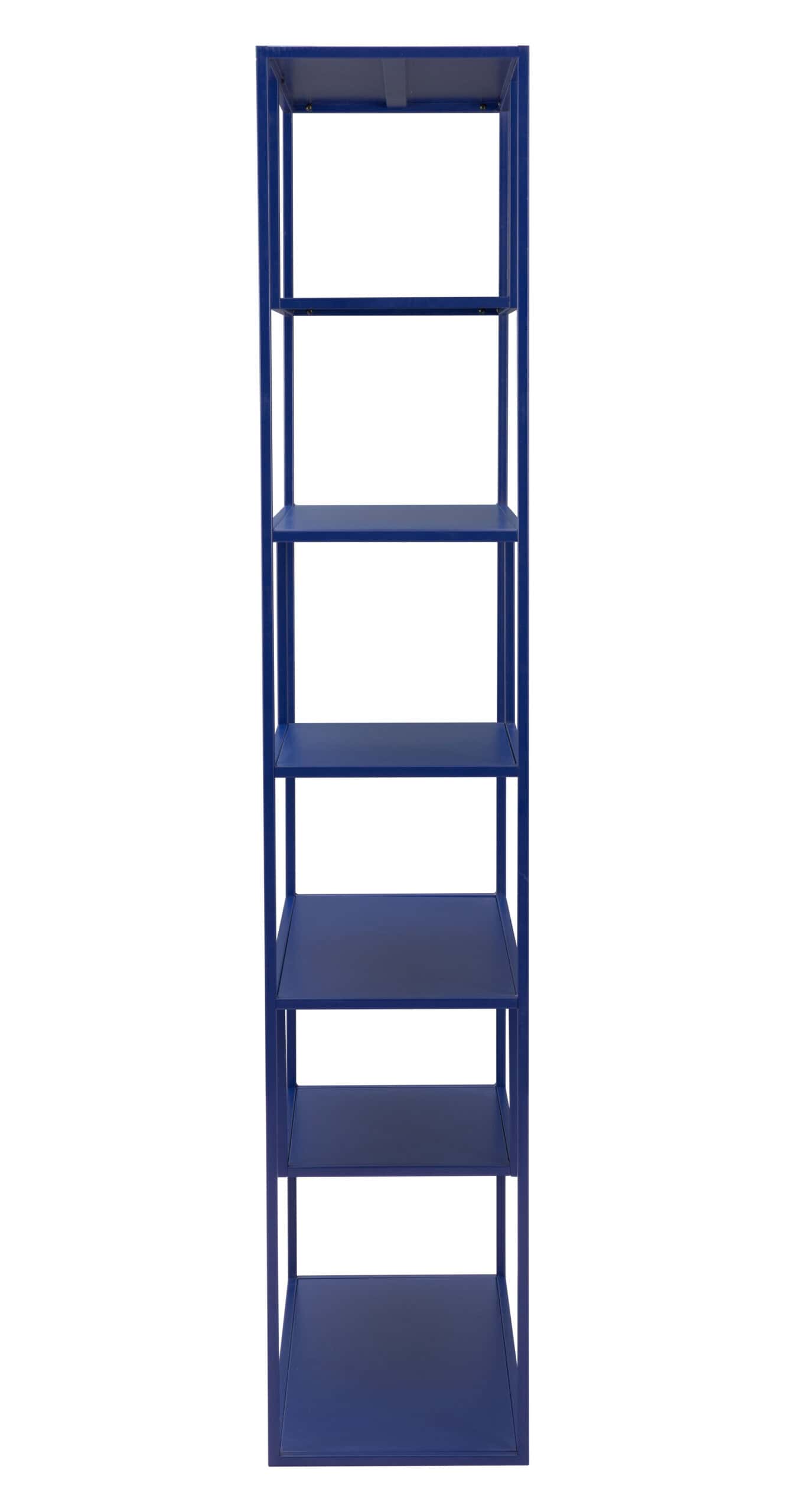 6-Tier Modern Steel Frame Shelf with Rubber Feet Protection - Cave Supplies