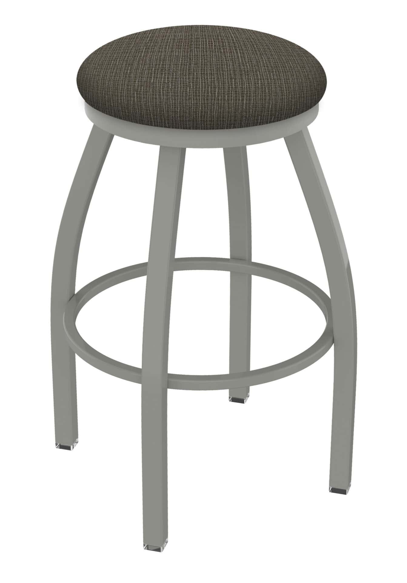 Misha 25-Inch Backless Counter Stool with Anodized Nickel Finish and ...