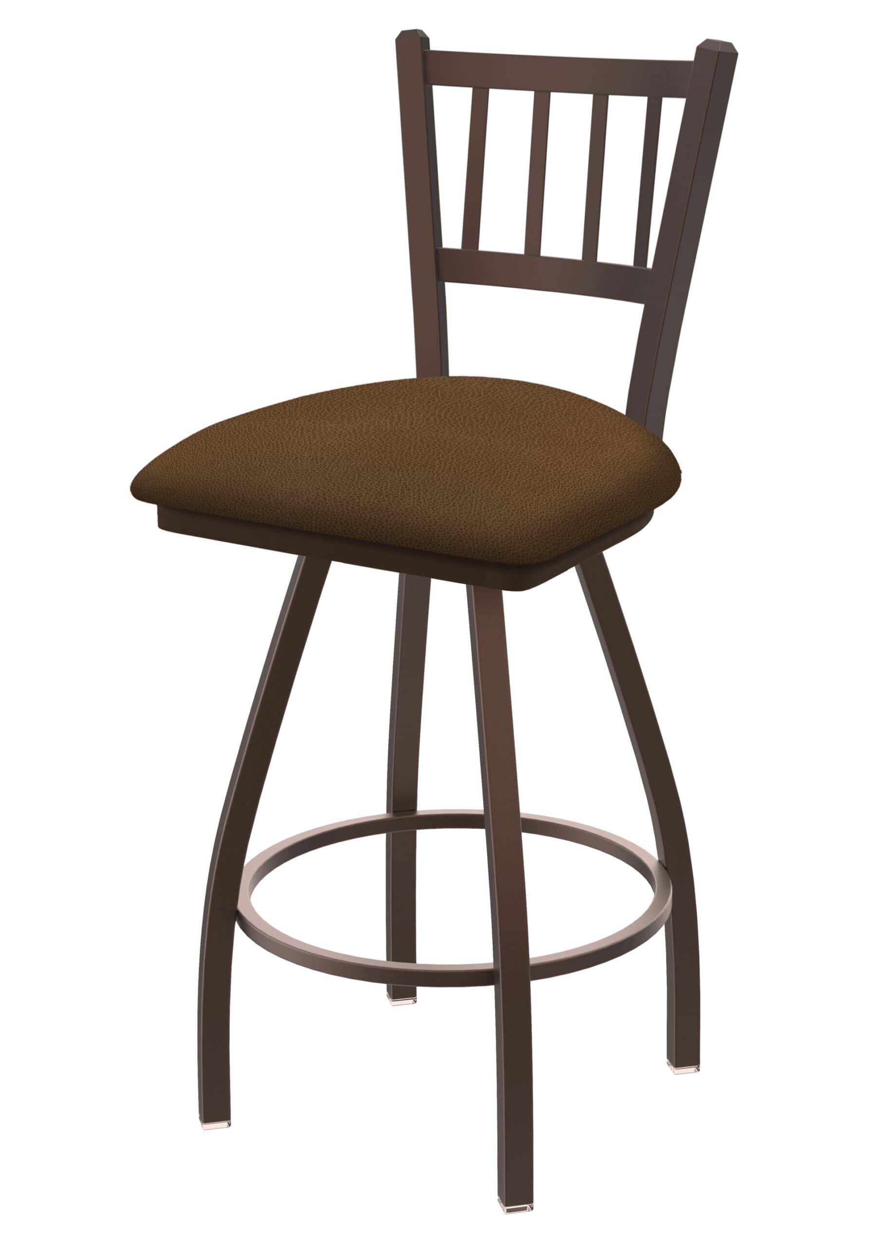 Contessa 30-Inch Bar Stool with Bronze Finish and Rein Thatch Seat ...